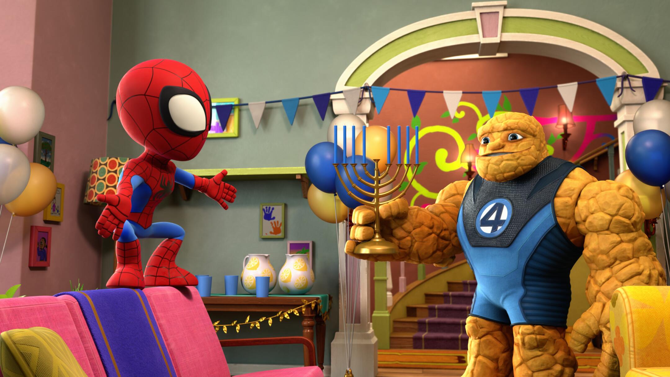 Disney Junior celebrates Hanukkah with "Joy and Love" episodes.