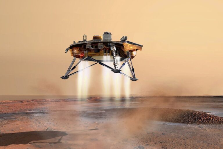May 25th: Phoenix spaceship lands on Mars