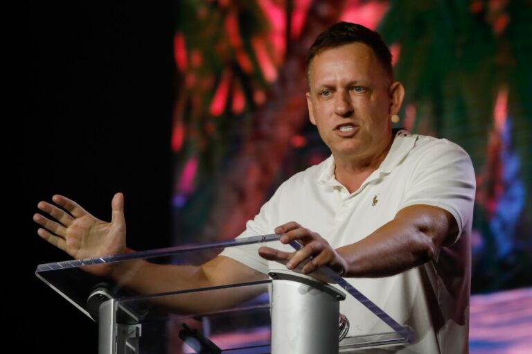 Peter Thiel opens Miami office amid California billionaire tax.