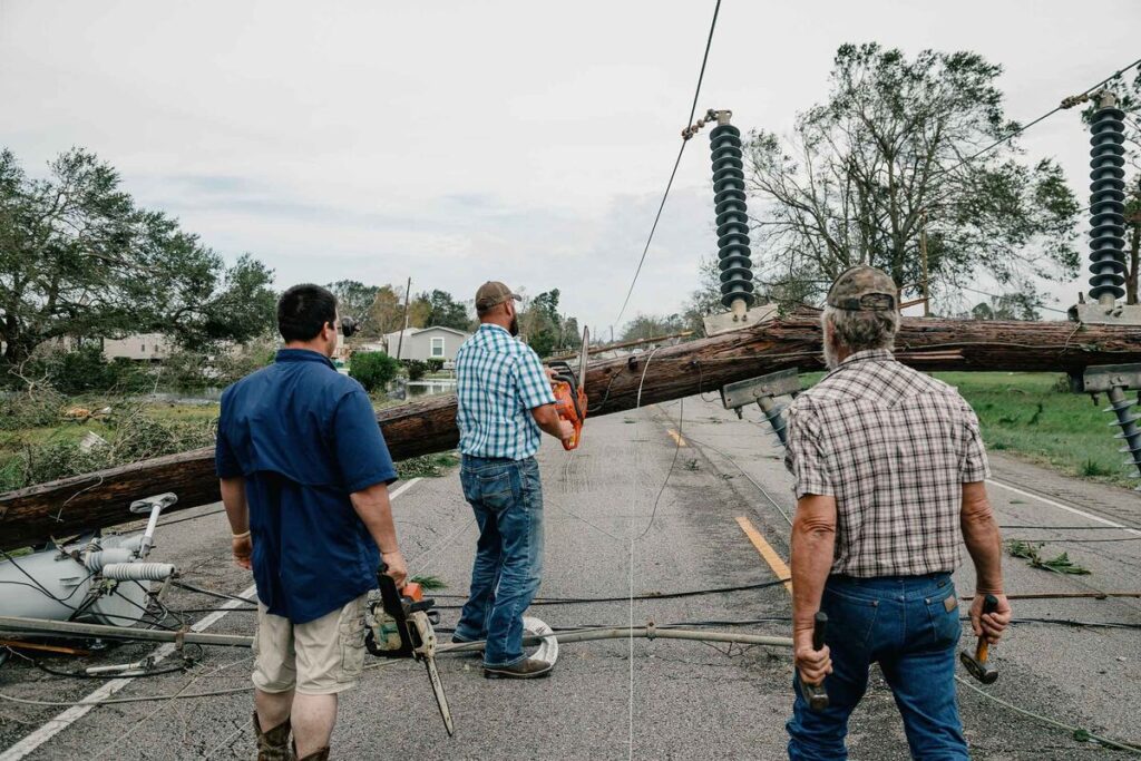 Trump inspired by group to redesign disaster relief efforts